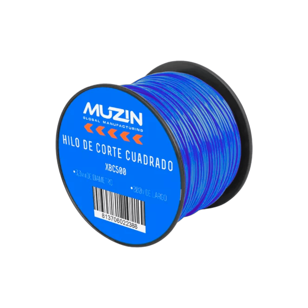 HILO MUZIN XBC500 DE CORTE CUADRADO 3.3 MM 208 METROS
